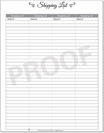 Tawra’s “Get It Together” Daily Planner! (Digital Download) - Living on ...