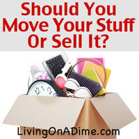 When You Move, Should You Move Your Stuff Or Sell It?