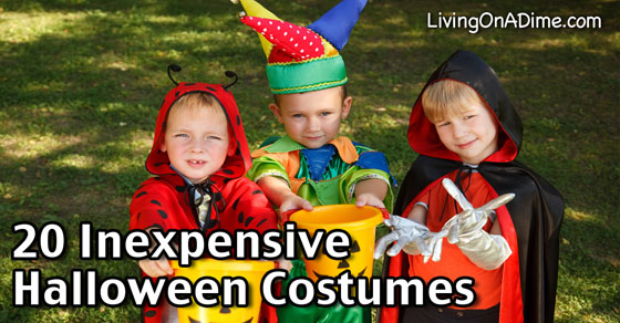 20 Inexpensive Halloween Costume Ideas - Living On A Dime