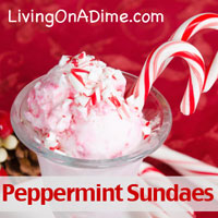 Peppermint Sundaes Recipe - Easy Gourmet Sundaes