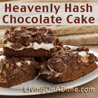 Heavenly Hash Chocolate Cake Recipe And Turtle Cake