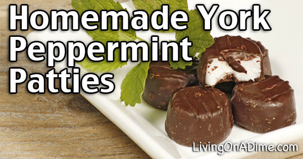 Homemade Party Mints - York Peppermint Patties
