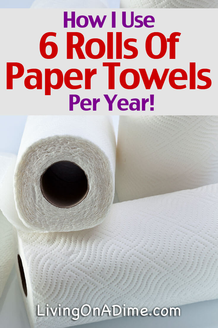 Cheap Paper Towels - Save Money On Cleaning! Living on a Dime
