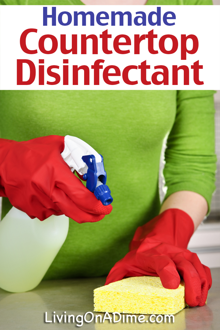 Easy Countertop Disinfectant Recipe You Can Make in Minutes! - Living ...