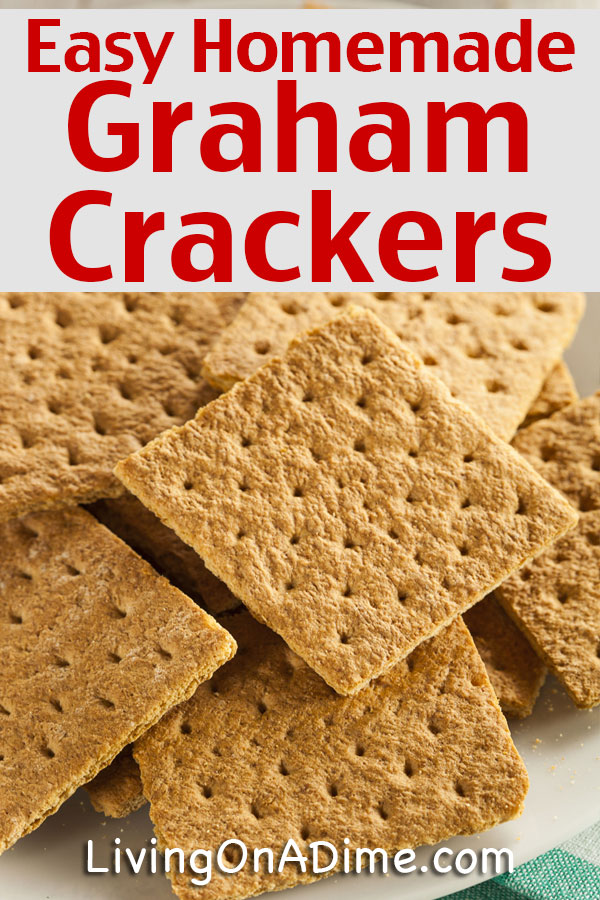 Easy Homemade Graham Crackers Recipe - Living On A Dime