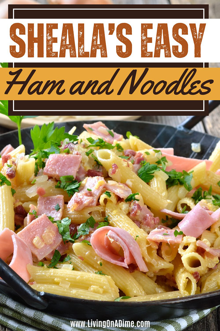 Easy Ham And Noodles Casserole Recipe - Use Leftover Ham