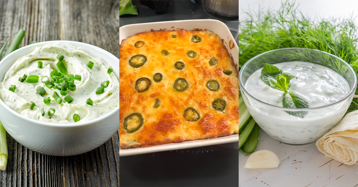 Easy Party Dip Recipes - Living On A Dime