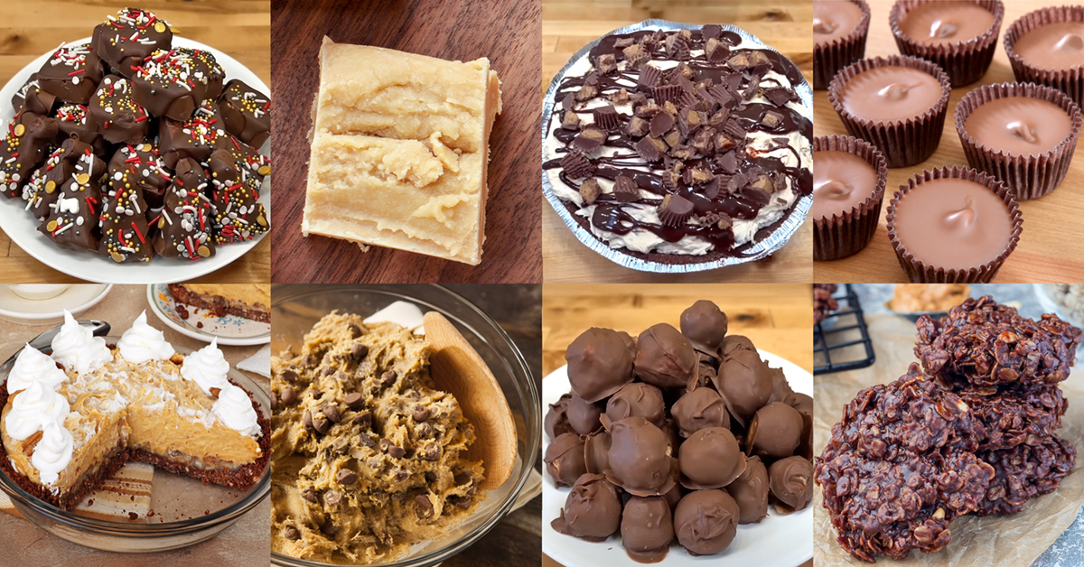 Easy Peanut Butter Dessert Recipes - Living On A Dime