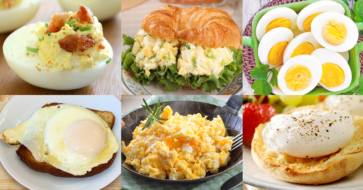 6 Easy Ways To Cook Eggs You’ll Love! Perfect For Beginners! - Living ...