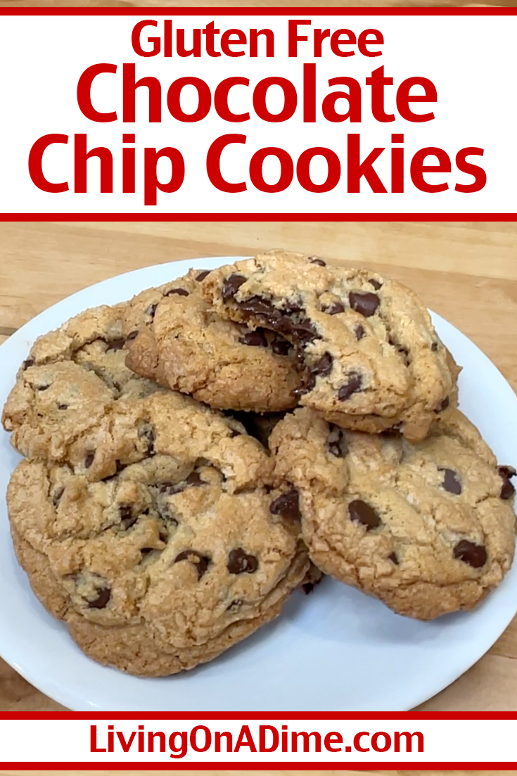 Gluten Free Chocolate Chip Cookies Recipe - Living On A Dime