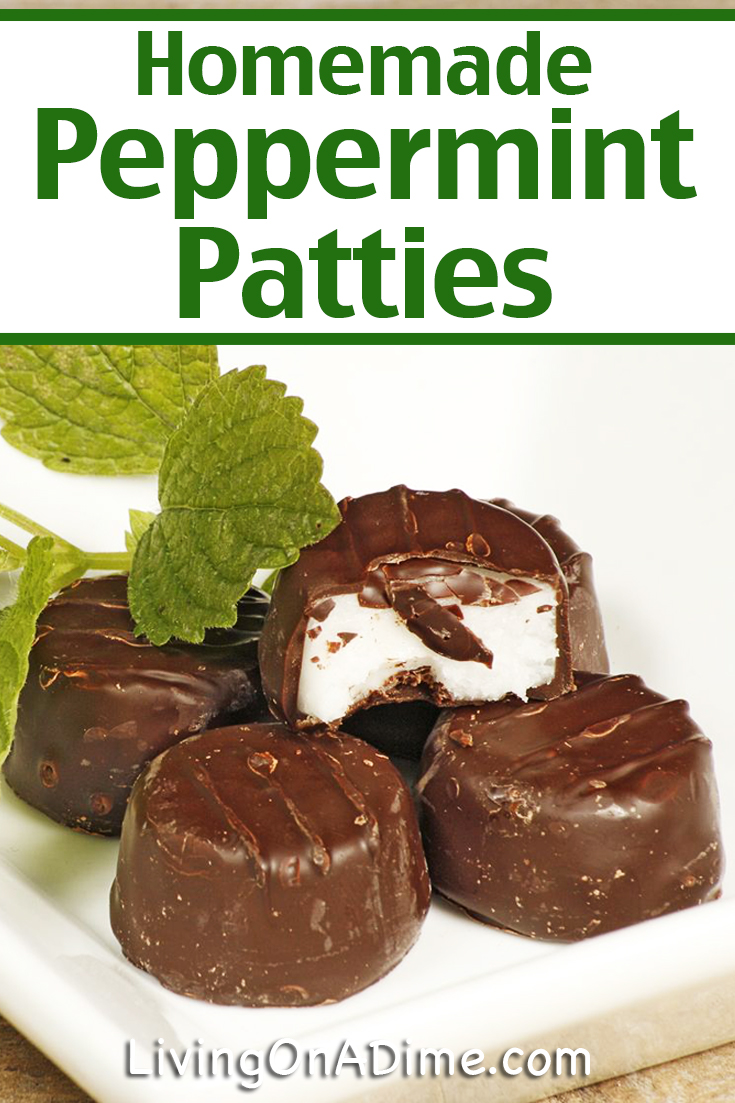 Homemade Party Mints - York Peppermint Patties