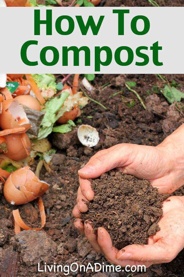 How to Compost - Living On A Dime
