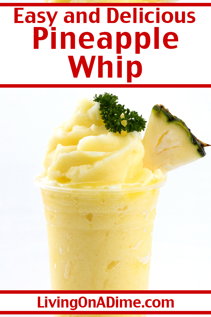 Two-Ingredient Pineapple Whip Recipe - Living On A Dime Two-Ingredient Pineapple Whip Recipe - Living On A Dime
